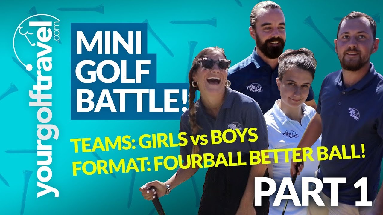 MINI GOLF BATTLE: BOYS vs GIRLS Putting Challenge at Quinta do Lago ...