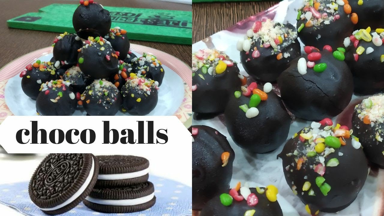 NO BAKE OREO CHOCO BALLS || CHOCO FILLS || RASOI AMBARSARIYA RECIPE - YouTube