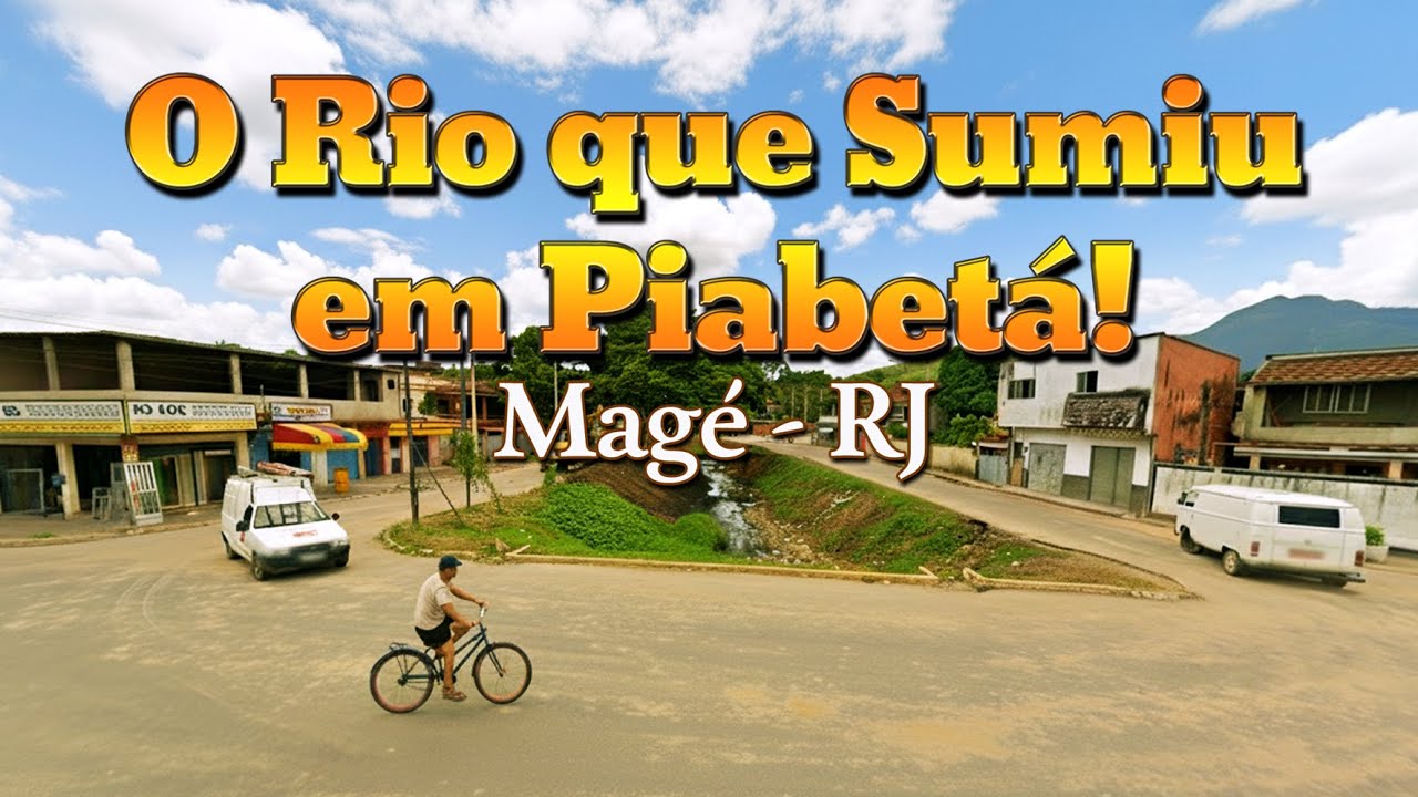O RIO ESCONDIDO DE PIABETÁ A HISTÓRIA DO RIO CANALIZADO EM MAGÉ - RJ ...