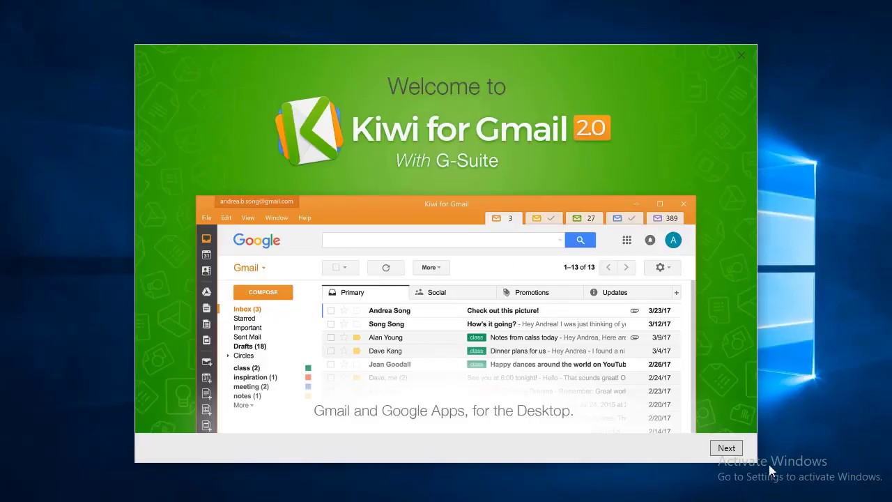 Hướng dẫn đăng ký tài khoản Kiwi for Gmail Premium 1 năm miễn phí - YouTube