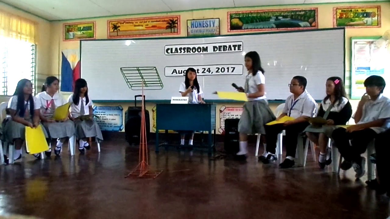 Class DEBATE for GURO 21Abante - YouTube