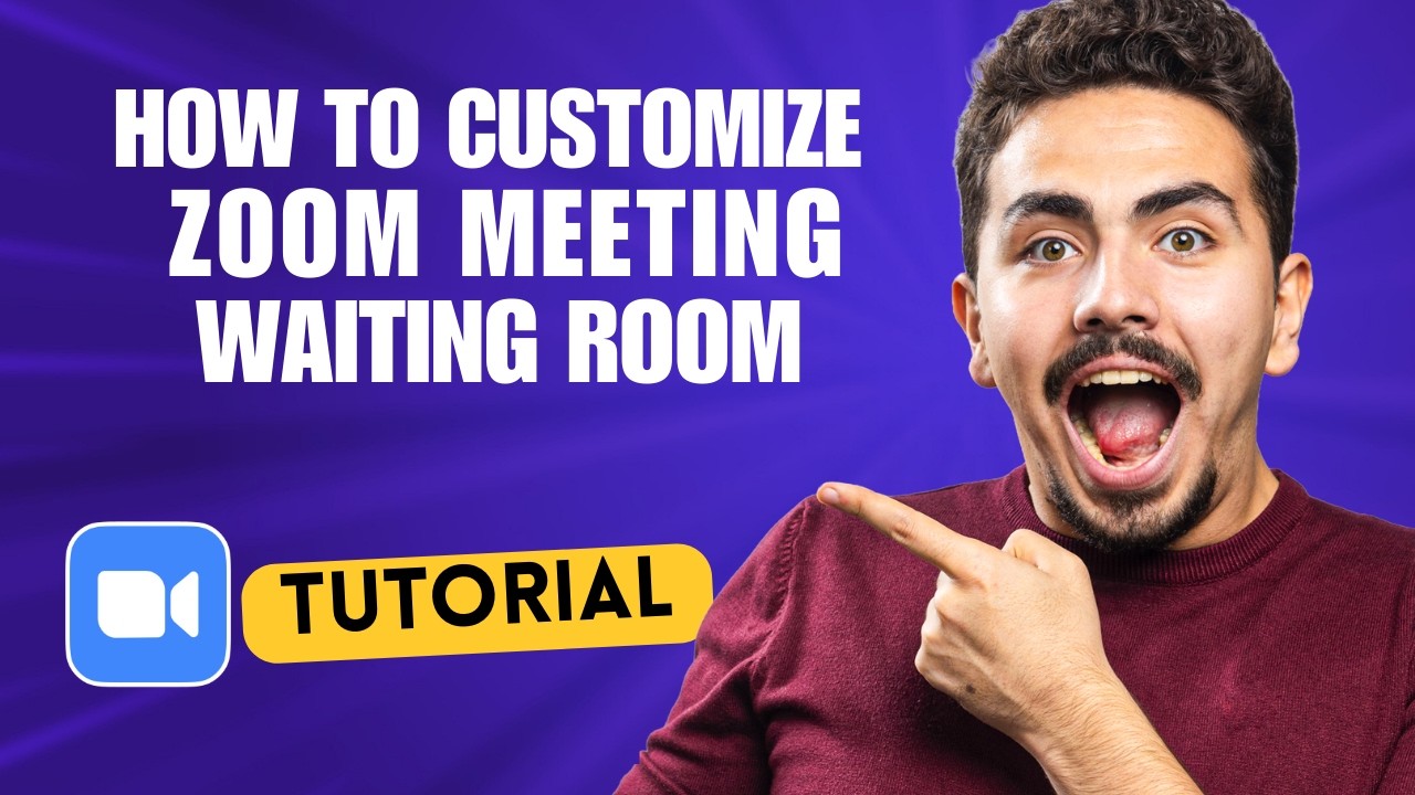 How to Customize Zoom Meeting Waiting Room [2026 Full Guide] - YouTube