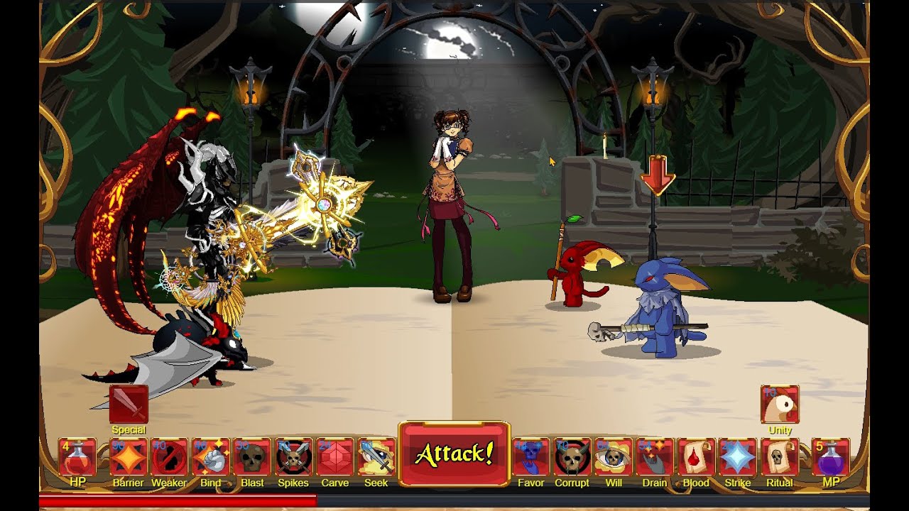 DragonFable : DoomKnight versus Zorbak - YouTube