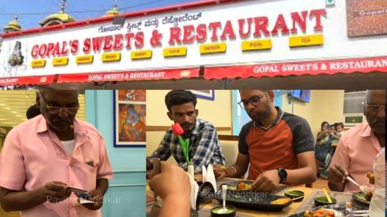 Gopal Sweet & Resturant || Bidar Veg Food || Snacks || Bidar - YouTube