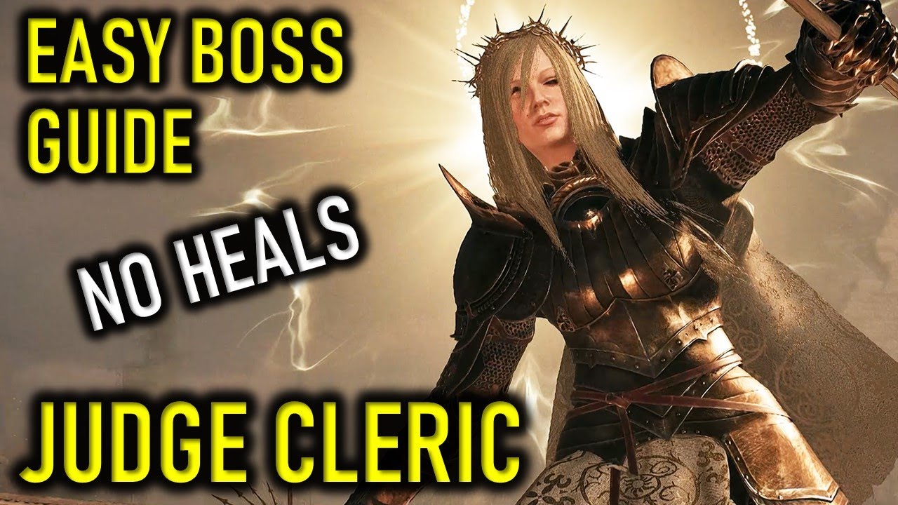 LORDS OF THE FALLEN | JUDGE CLERIC, THE RADIANT SENTINEL BOSS EASY ...