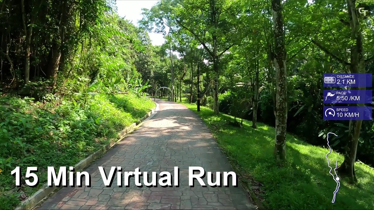 Taman Tasik Permaisuri, Kuala Lumpur | 15 Min Virtual Running for ...