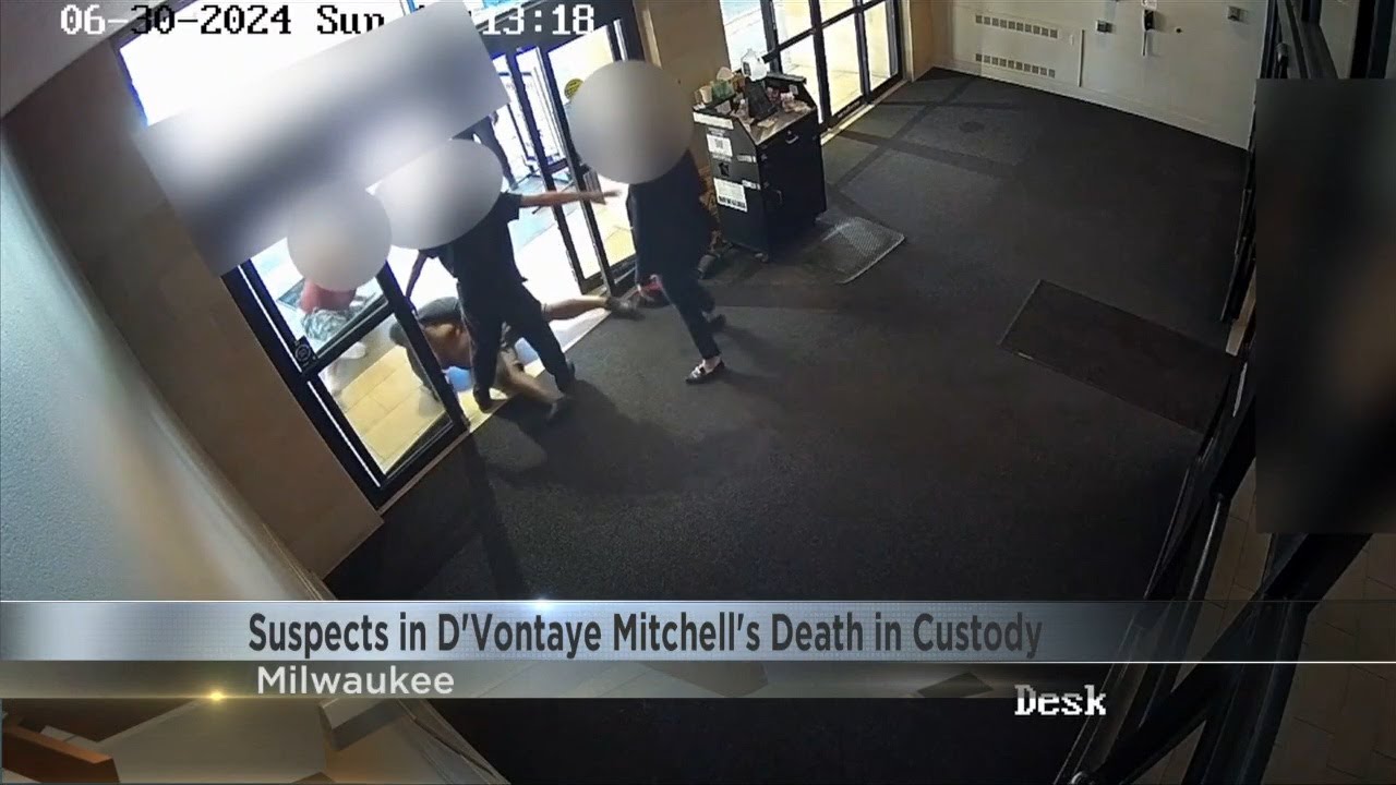 Suspects in D'Vontaye Mitchell's death in custody - YouTube