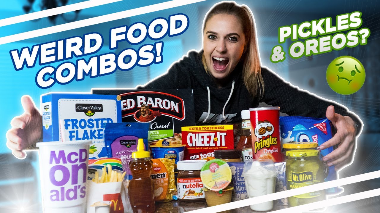 Trying WEIRD Food Combinations!! CraZy CoMboS!! - YouTube