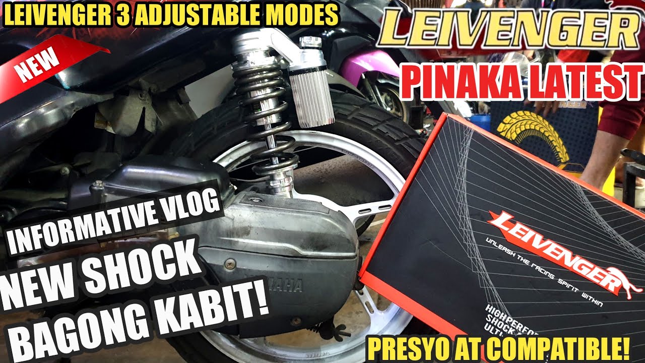 THE NEW LEIVENGER ABSORBER SHOCK - NAGPALIT NA AKO SOBRANG GANDA NG ...