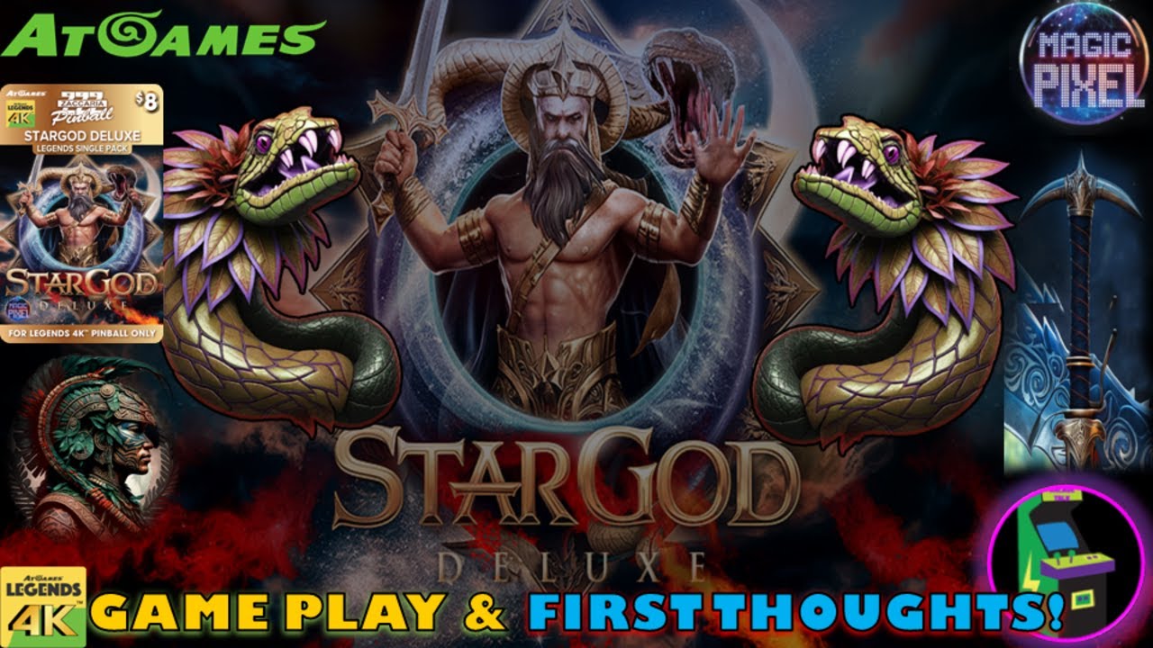 Star God Deluxe Pinball Just Dropped Today! - YouTube