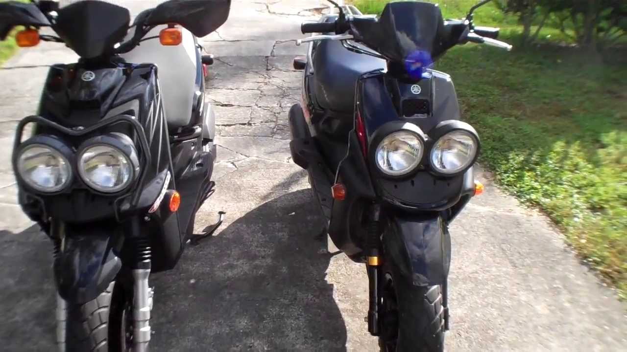 Zuma 50 VS Zuma 125 side by side comparison - YouTube