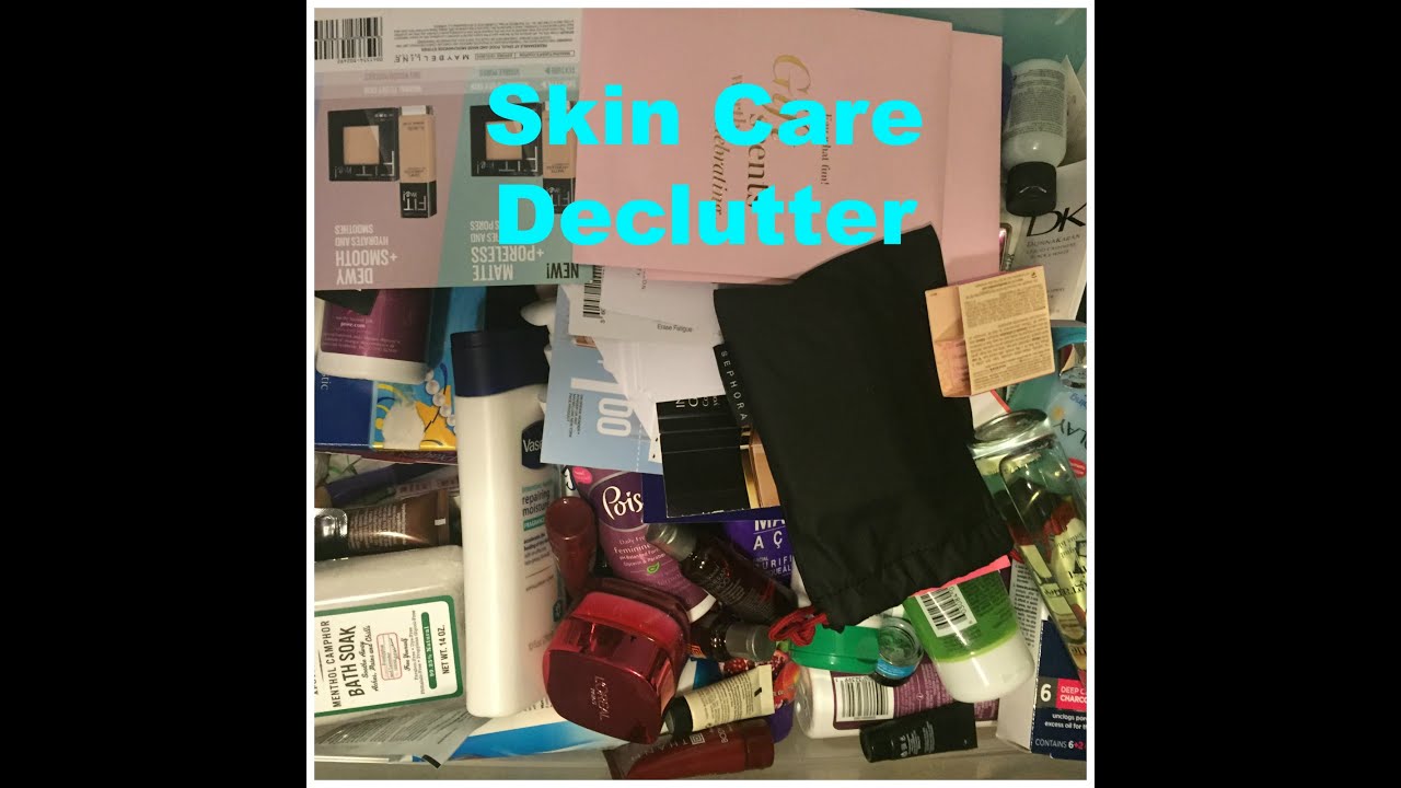 KonMari Method | Skin Care Declutter - YouTube