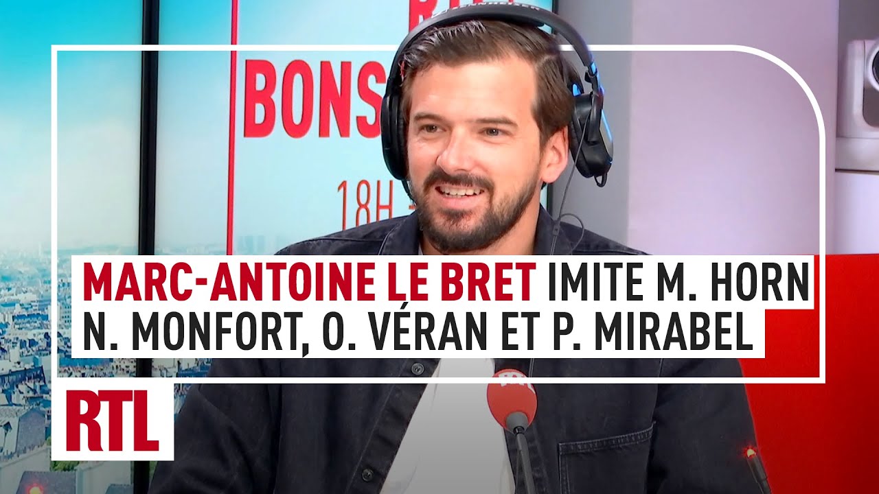 Marc-Antoine Le Bret imite Nelson Monfort, Olivier Véran, Mike Horn et ...
