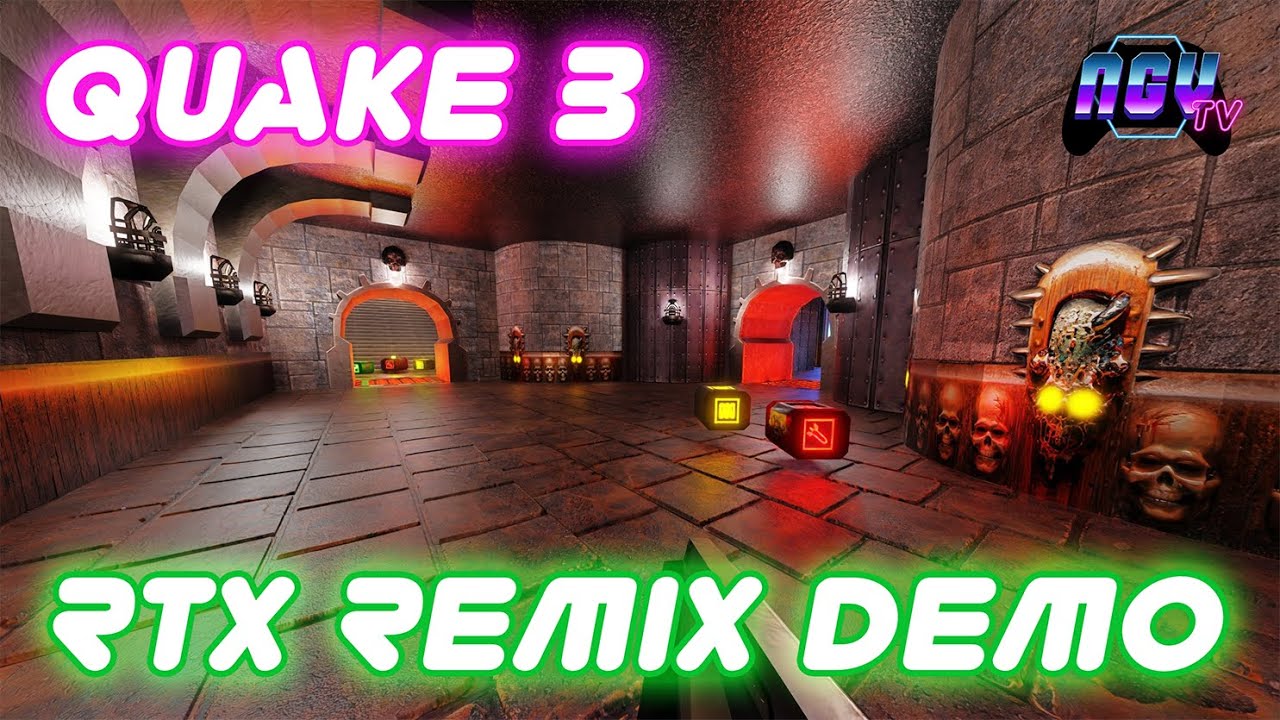 Quake 3 RTX Remix Demo - How good is it? / First Look (4:3) - YouTube