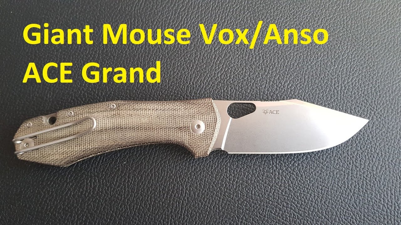 Giant Mouse Vox/Anso ACE Grand - YouTube