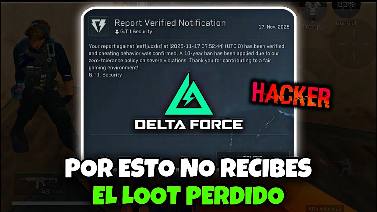 DELTA FORCE EXPLICA POR QUÉ NO RECIBIMOS COMPENSACIÓN por PERDER contra ...