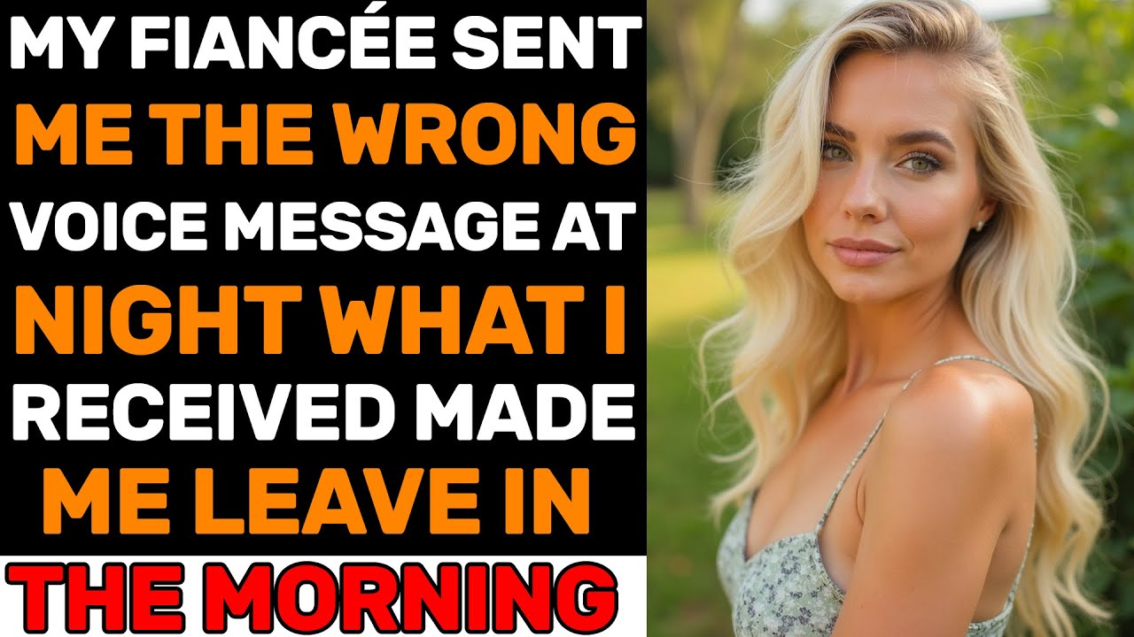 My Fiancée Sent Me The Wrong Voice Message At Night — What I Received Made Me Leave In The ...