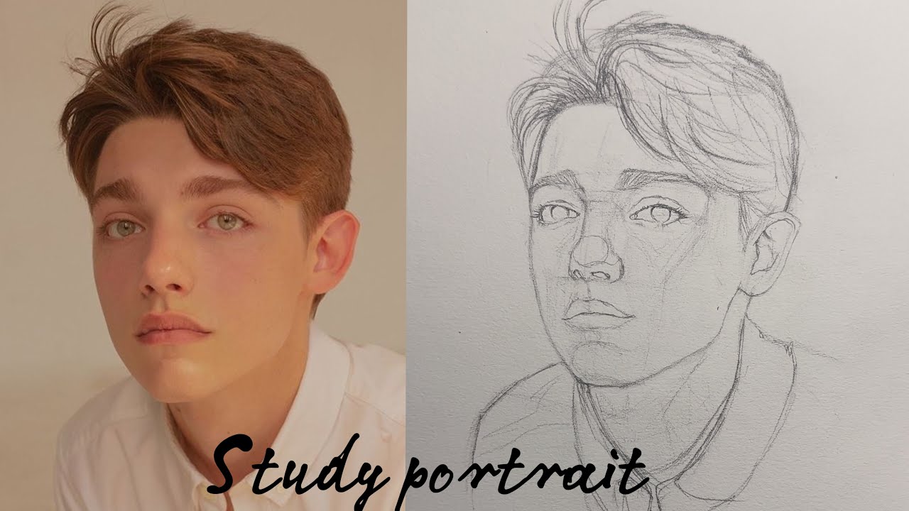 How to draw a portrait using Loomis method - YouTube