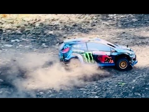 KEN BLOCK RC RALLY CAR HPI WR8 - YouTube