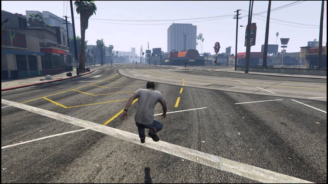 GTA 5 PC - GHOST ANDREAS MOD - YouTube