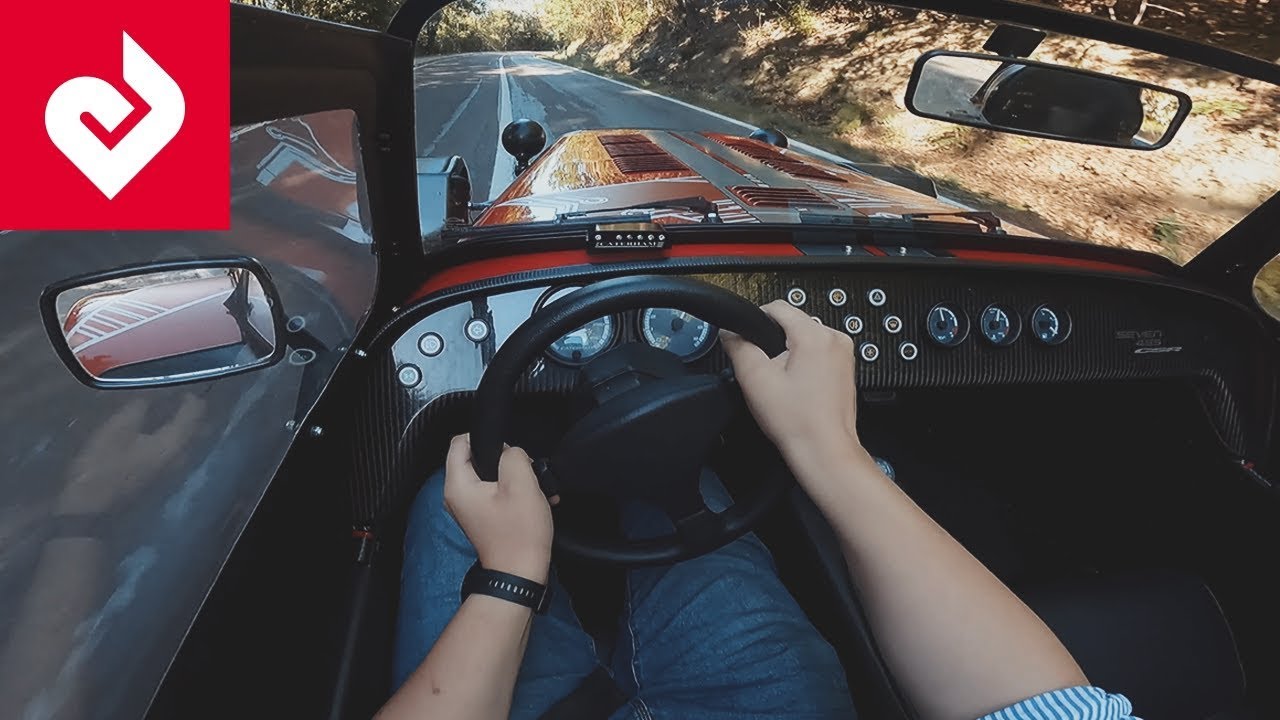 POV Caterham 485 CSR | Intro, Sound, Driving, ASMR - YouTube