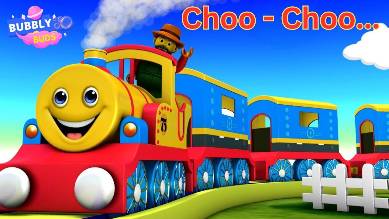 Choo- Choo Train / Fun in the train / Kids Song/ Children Song ...