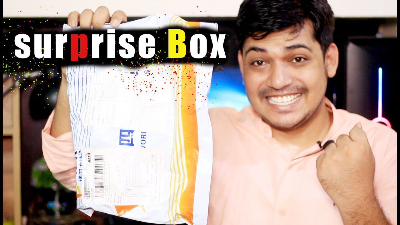 Surprise product box for RealTech Master | Review unite | Sample ...