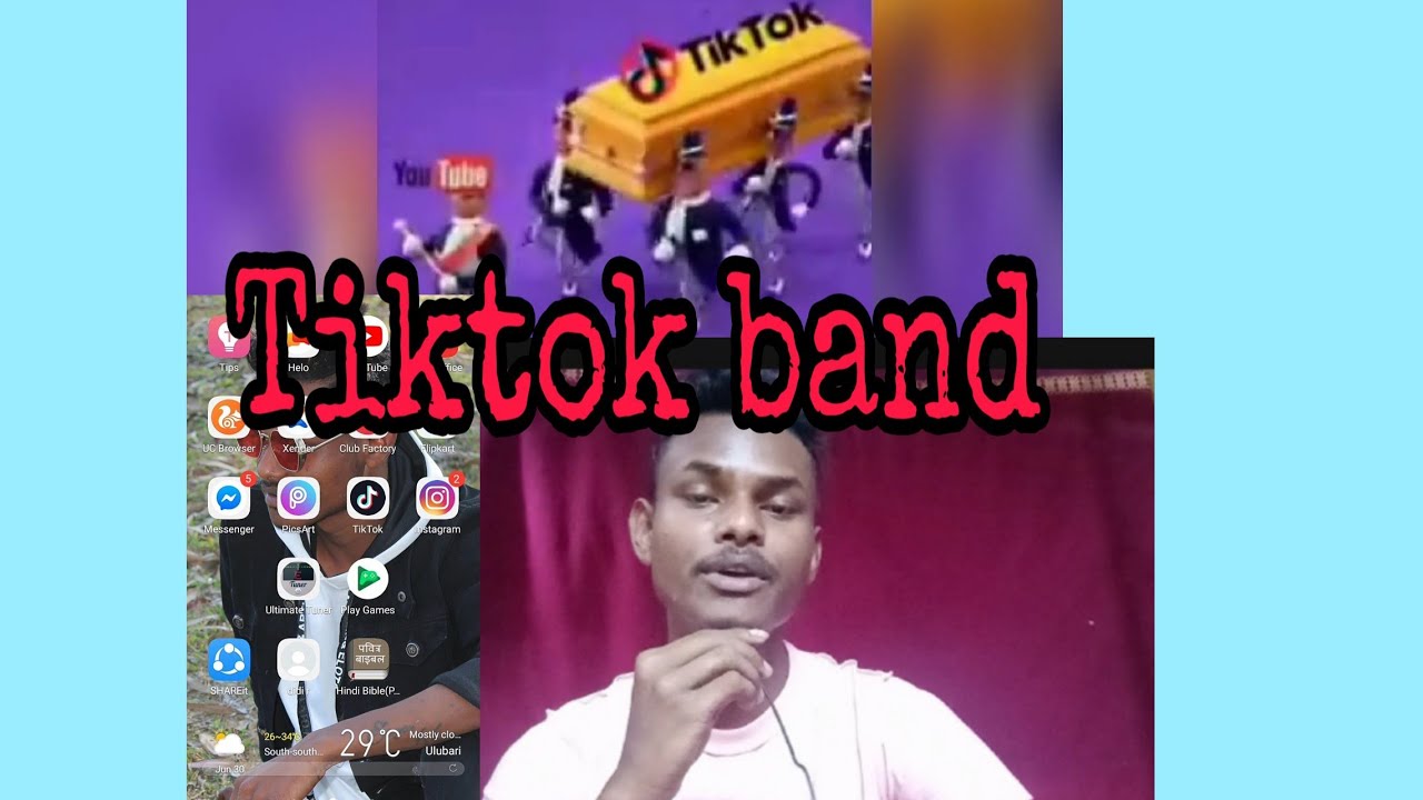 tik tok band new App tik kit ll made in india ll travel vlogs sagor ...