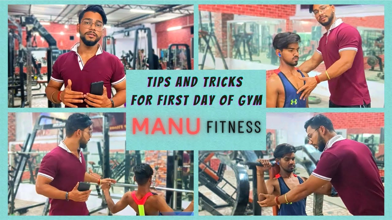 TIPS AND TRICKS FOR FIRST DAY OF GYM | WORKOUT FOR BEGINNERS | MANU ...