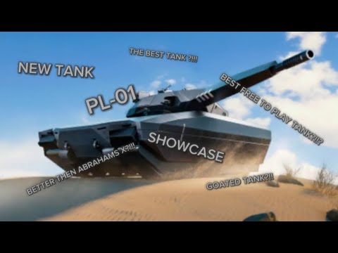 PL-01 TANK SHOWCASE (WAR TYCOON) BEST FREE TO PLAY TANK NOW IN WAR ...