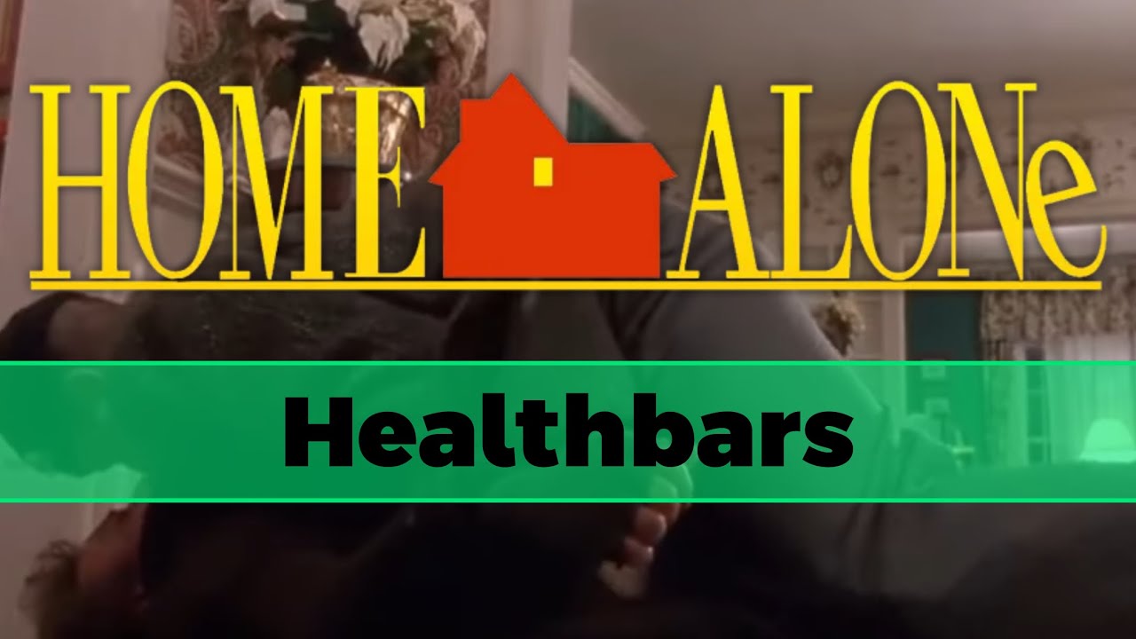Home Alone (1990) final battle with healthbars - YouTube