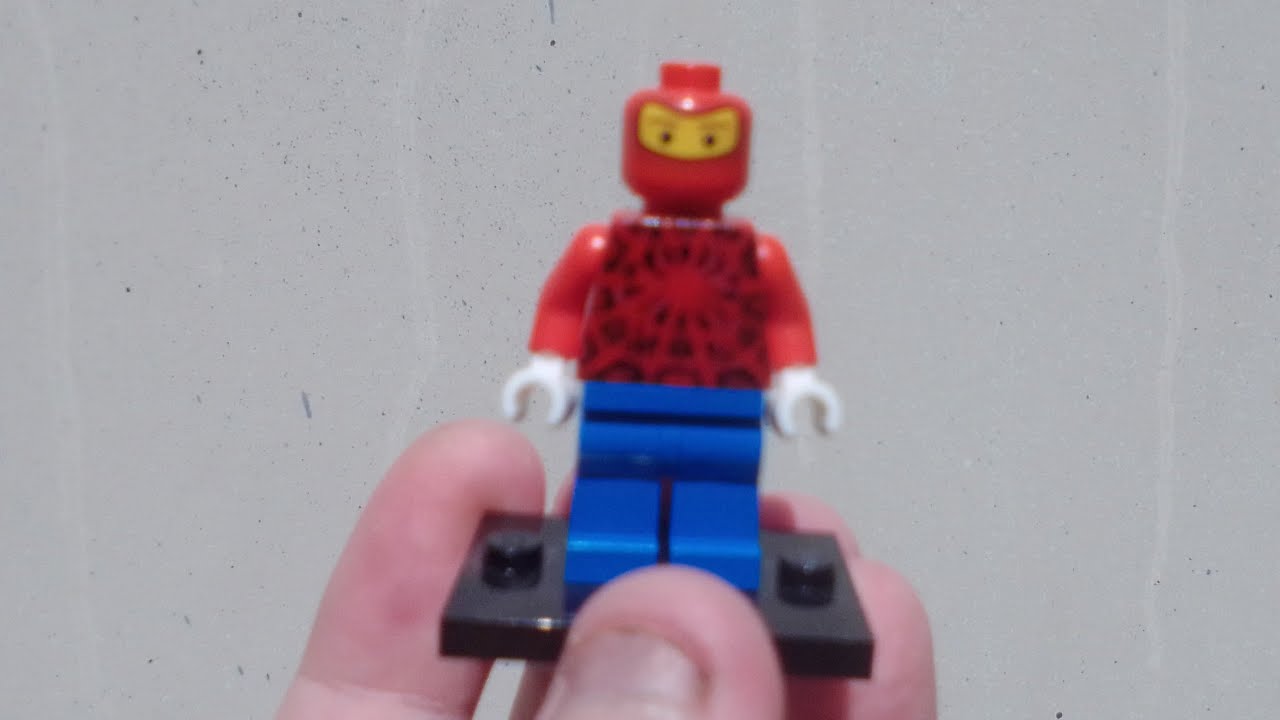 Lego Spiderman 2002 MOC Human Spider minifigure - YouTube