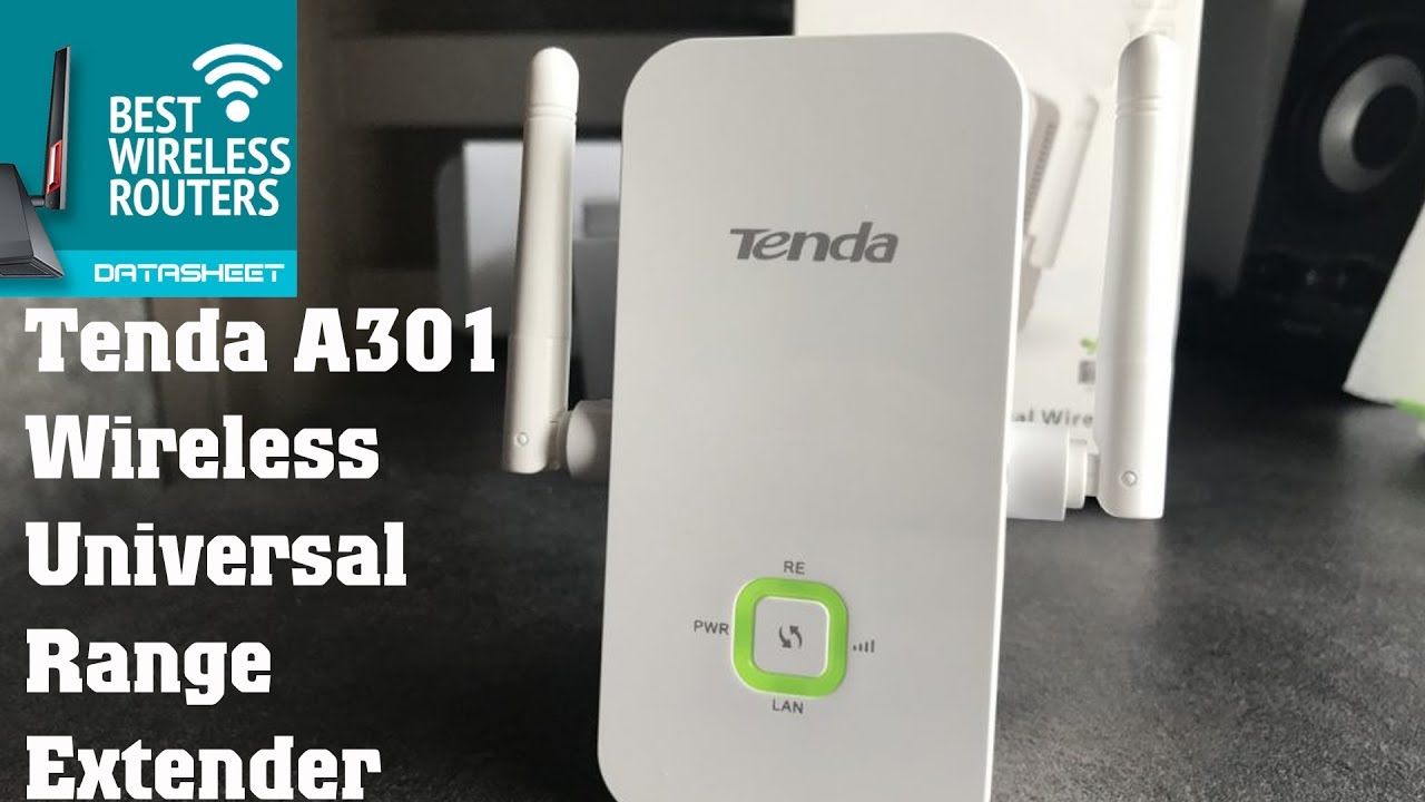Datasheet ⇝ Tenda A301 - Wireless Universal Range Extender - YouTube