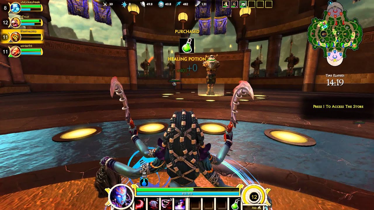 Smite - Gameplay (Full-HD) - YouTube
