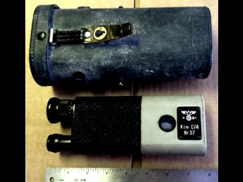 Experiments with WWII German Kriegsmarine Instrument Ktm C4 - YouTube