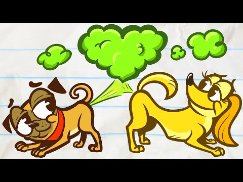 Cute Pencilmation PUPPIES!! | Animated Cartoons Characters | Animated Short Films | Pencilmation