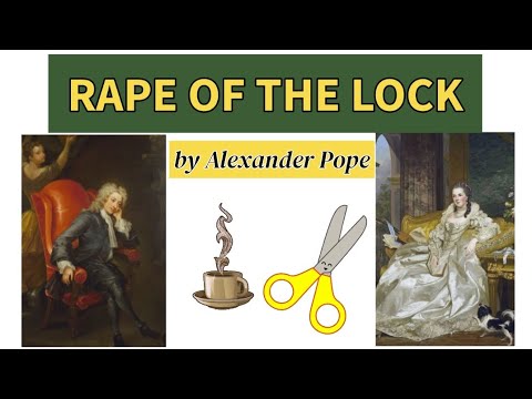 the Rape of the lock|| easy explanation in English with famous quotes ...
