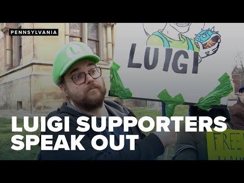 Bakersfield News Luigi Mangione supporters line up outside courthouse to back suspected CEO killer