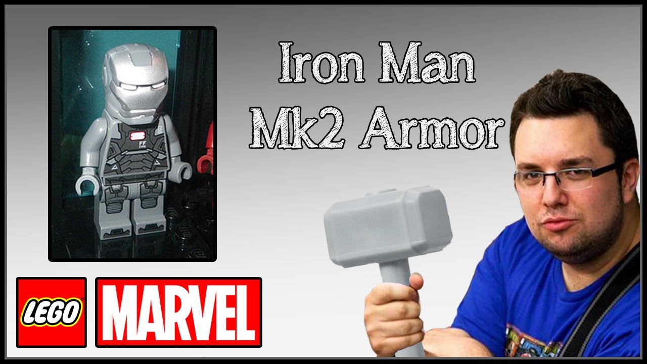 Iron Man Mark 2 Custom LEGO MARVEL - YouTube