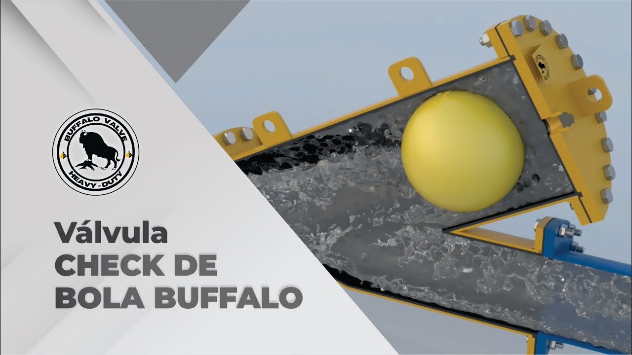 VÁLVULA CHECK DE BOLA | BUFFALO VALVE - YouTube