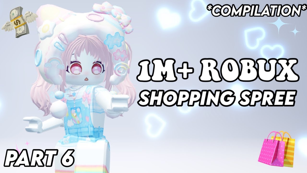 1 MILLION ROBUX SHOPPING SPREE (PART 6) 🤑💸💰 - YouTube