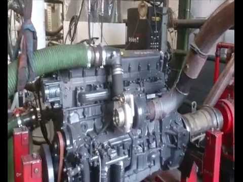 Iveco Cursor 13 Engine Adaptronic dieselengine test system - YouTube