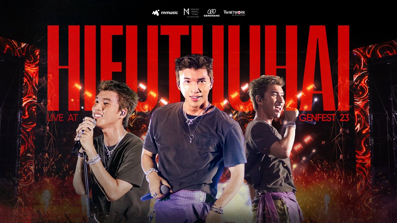 HIEUTHUHAI - Live Stage at GENFest 23 l Full Performance - YouTube