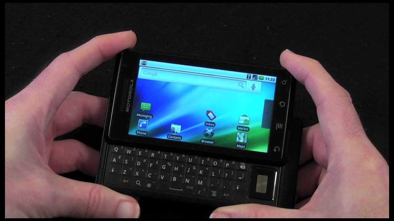 Motorola Milestone (Droid) Mobile Phone - part 2 - The Review - YouTube