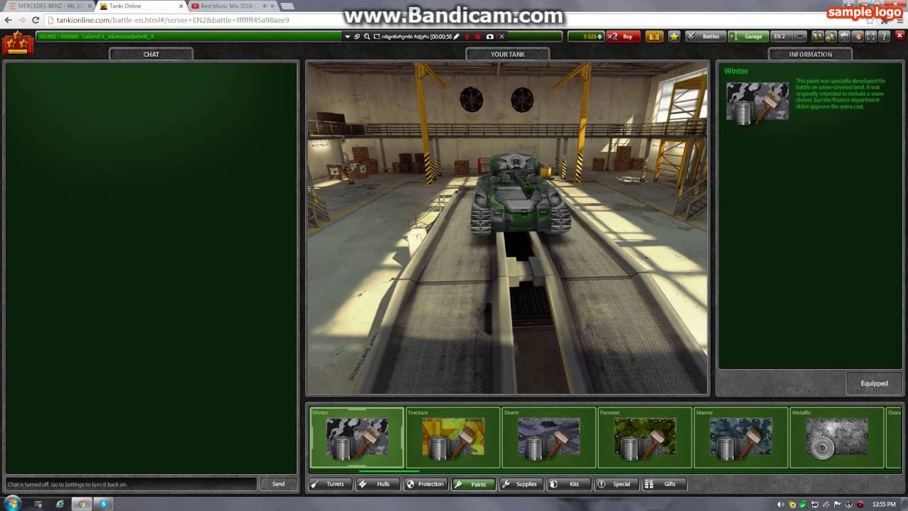 Tanki Online --- paint buy - YouTube