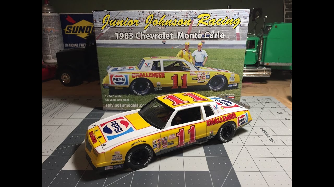 Salvinos JR Junior Johnson Racing 1983 Chevy Monte Carlo Kit Review ...