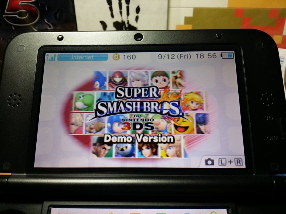 Super Smash Bros Demo Game Play - YouTube