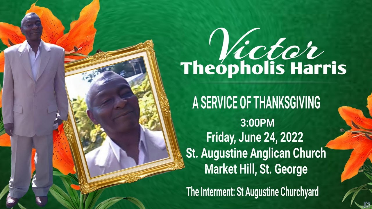 A Service of Thanksgiving for the life of Victor Harris. - YouTube