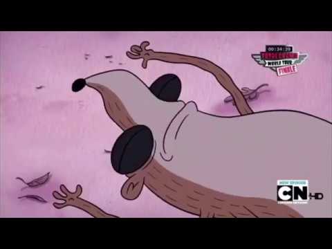 Rigby gets his body back - YouTube