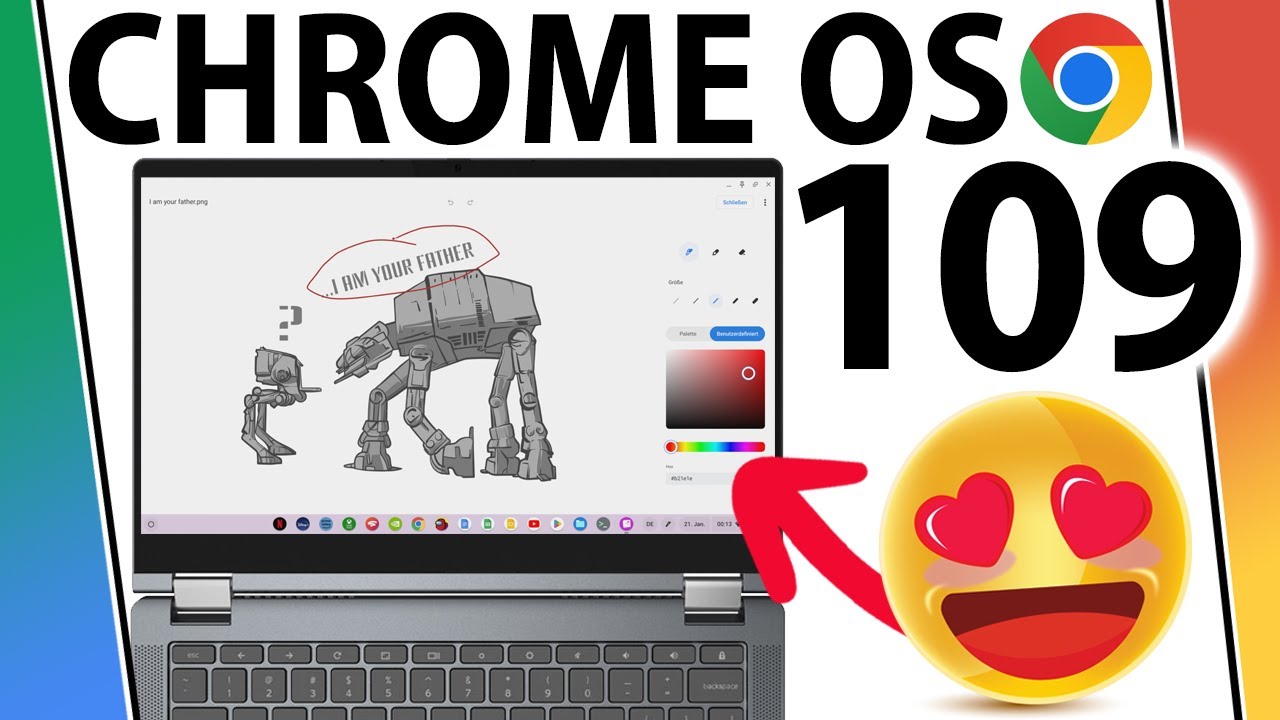 Chrome OS 109 mit neuer Funktion, der HYPE um Marvel Snap + Bluetooth Update für Stadia ...
